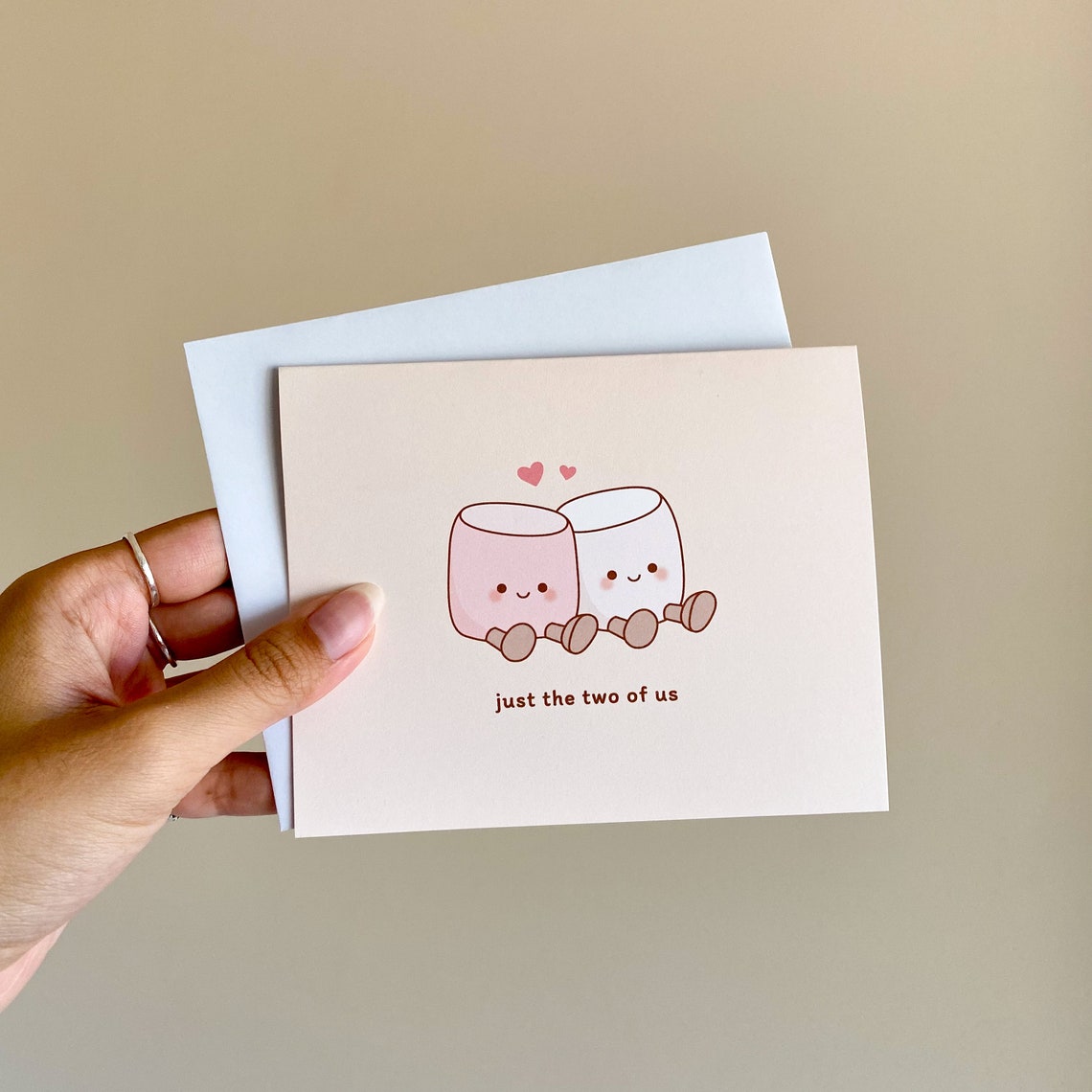 Marshmallow Lovers Greeting Card | Jellycat Inspired Greeting Card ...