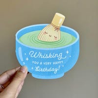 I Love You so Matcha - Cute Matcha Card - Birthday Anniversary Card ...