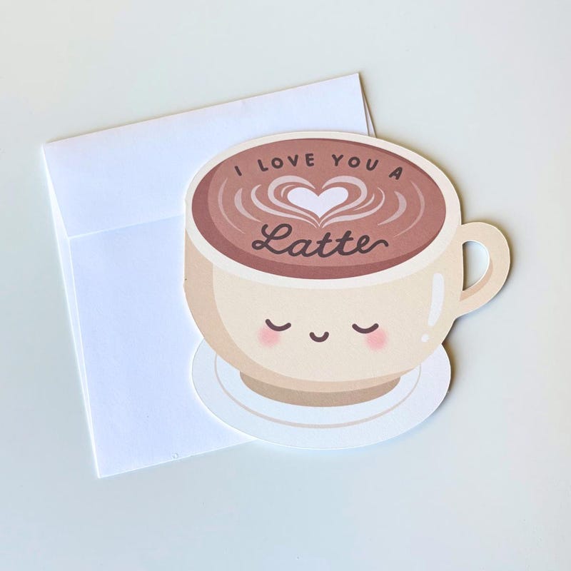 I Love You a Latte - Etsy