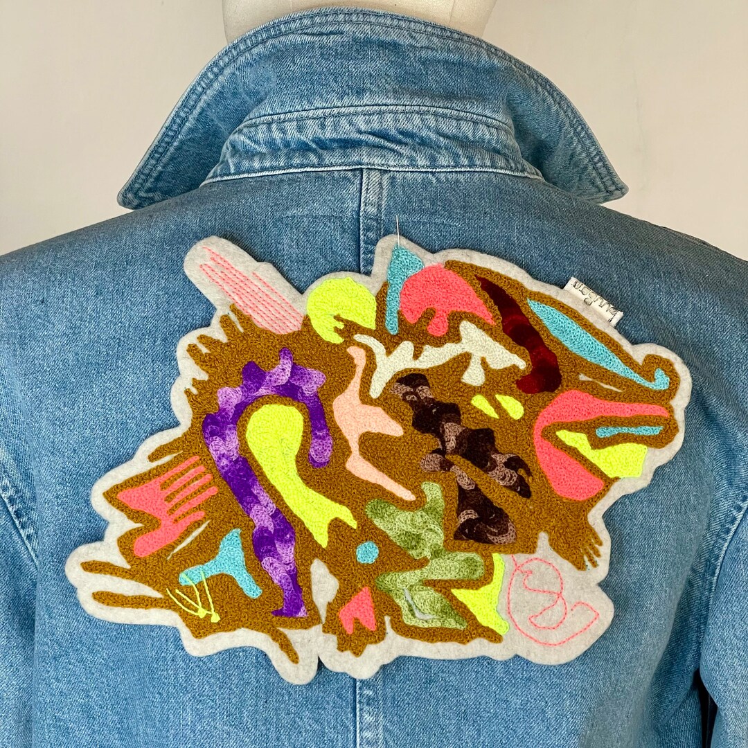 Patch Model Graffiti Embroidery Iron-on Hip Hop Embroidery - Etsy