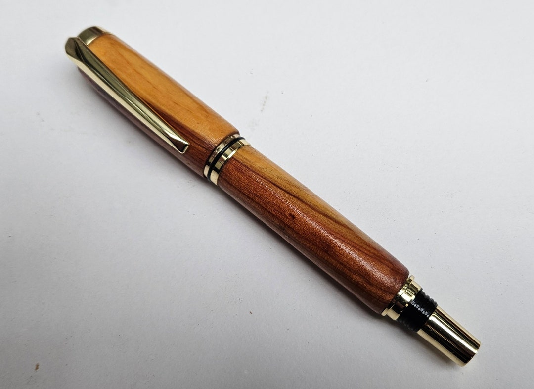 Handmade Wooden Ballpoint Pen Cypress Pine - Etsy