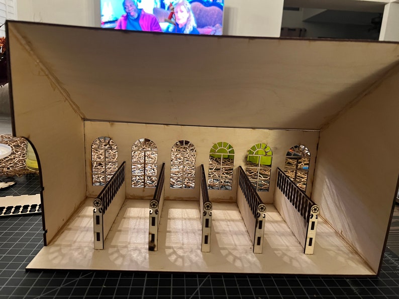 DIY Model Horse Stables Kit - Laser-cut Wood - Build Your Own Horse ...