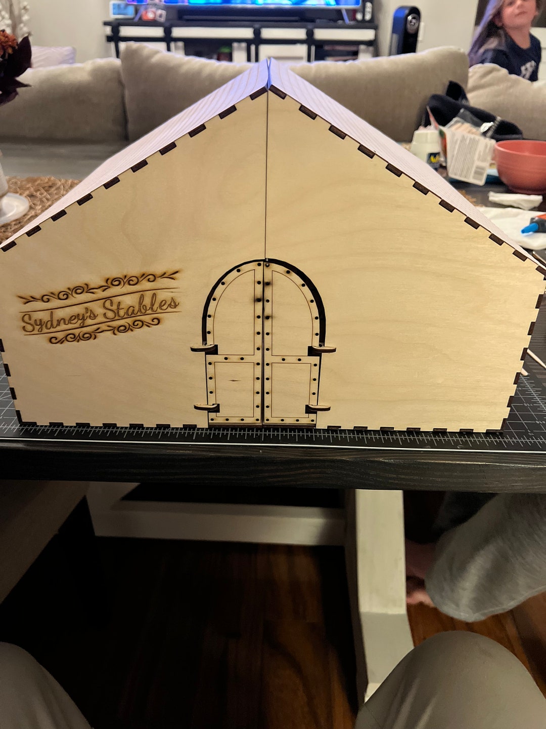 DIY Model Horse Stables Kit - Laser-cut Wood - Build Your Own Horse ...