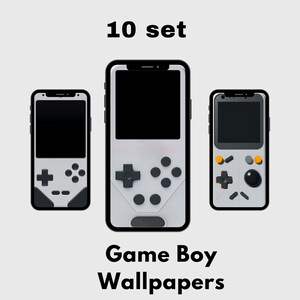 Vintage Game Boy 4K iPhone Wallpapers – Set of 10 Retro Designs ...