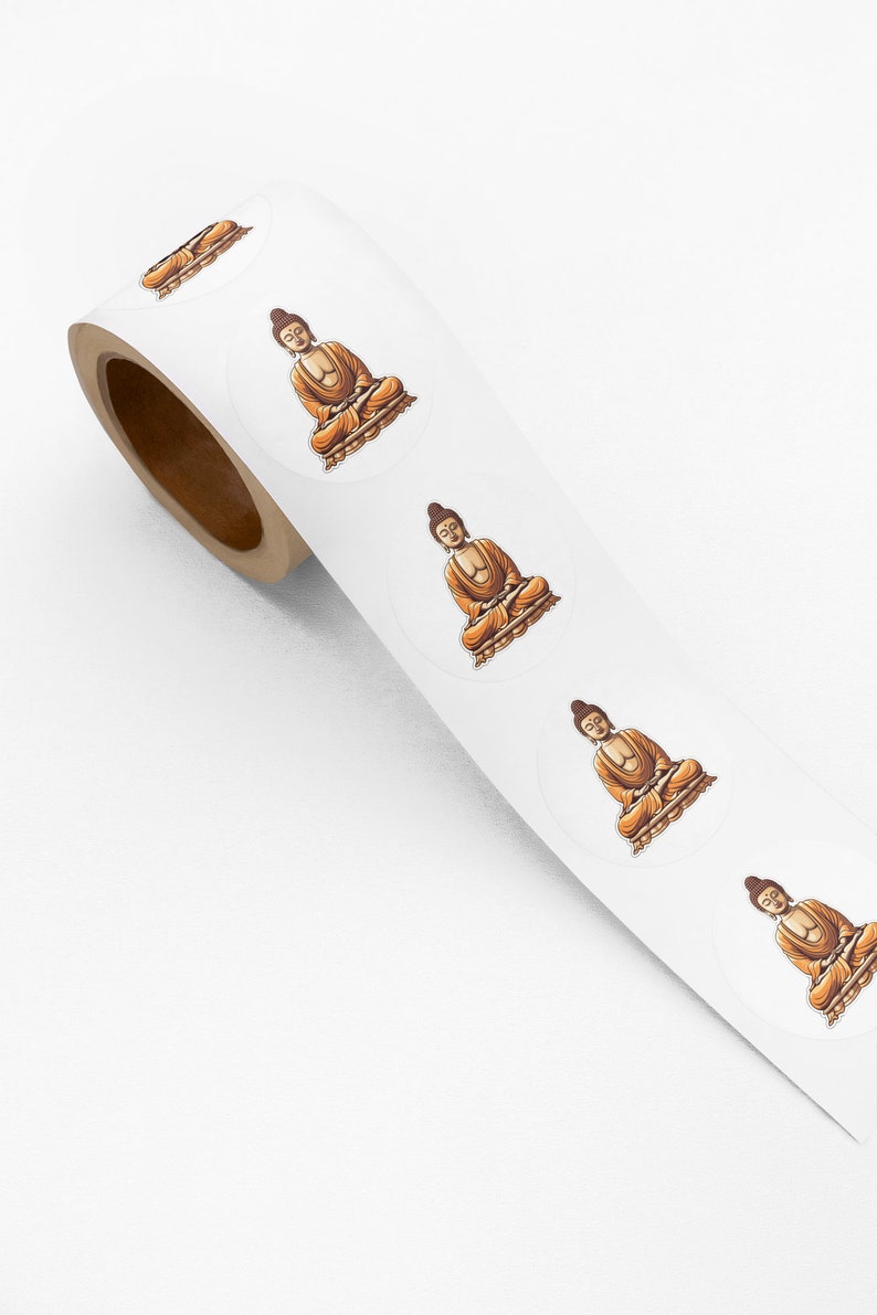 Enlightening Buddha Stickers, Set of 20 Stickers, Digital Download, PNG ...