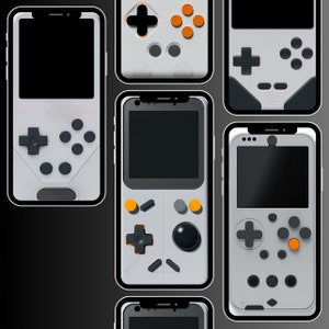 Vintage Game Boy 4K iPhone Wallpapers – Set of 10 Retro Designs ...
