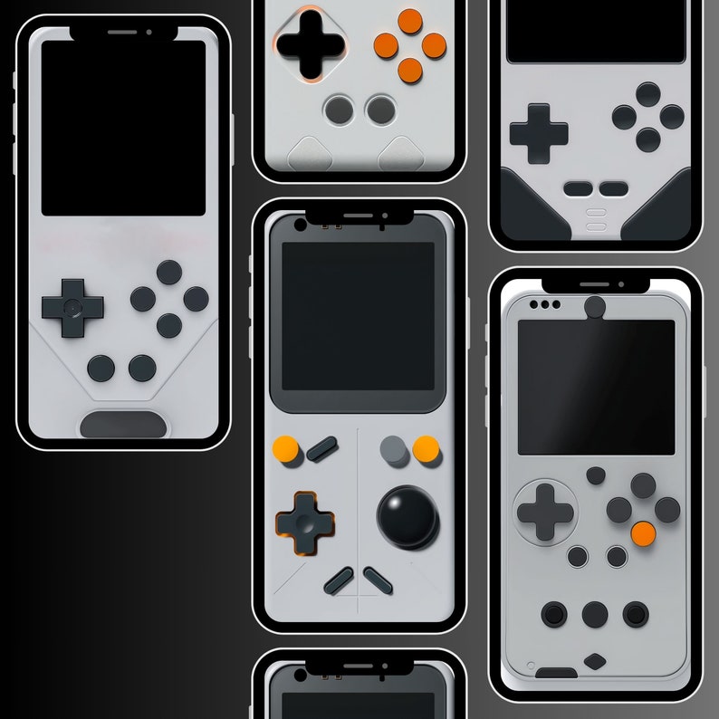 Vintage Game Boy 4K iPhone Wallpapers – Set of 10 Retro Designs ...