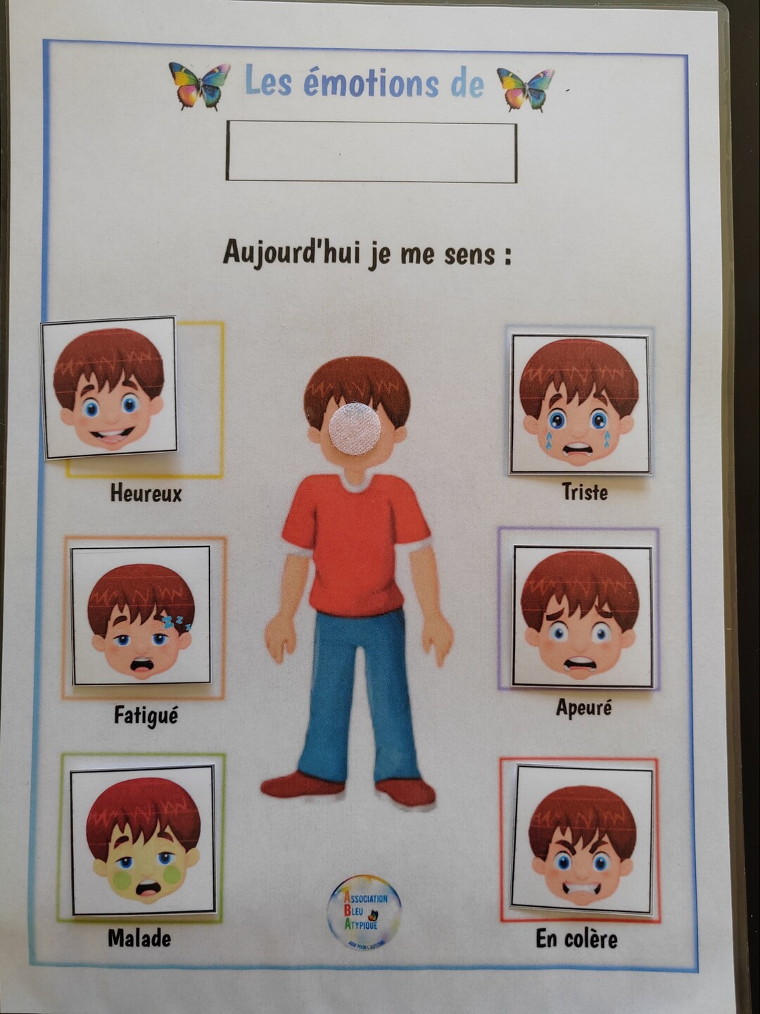 My Emotions Pictograms - Etsy