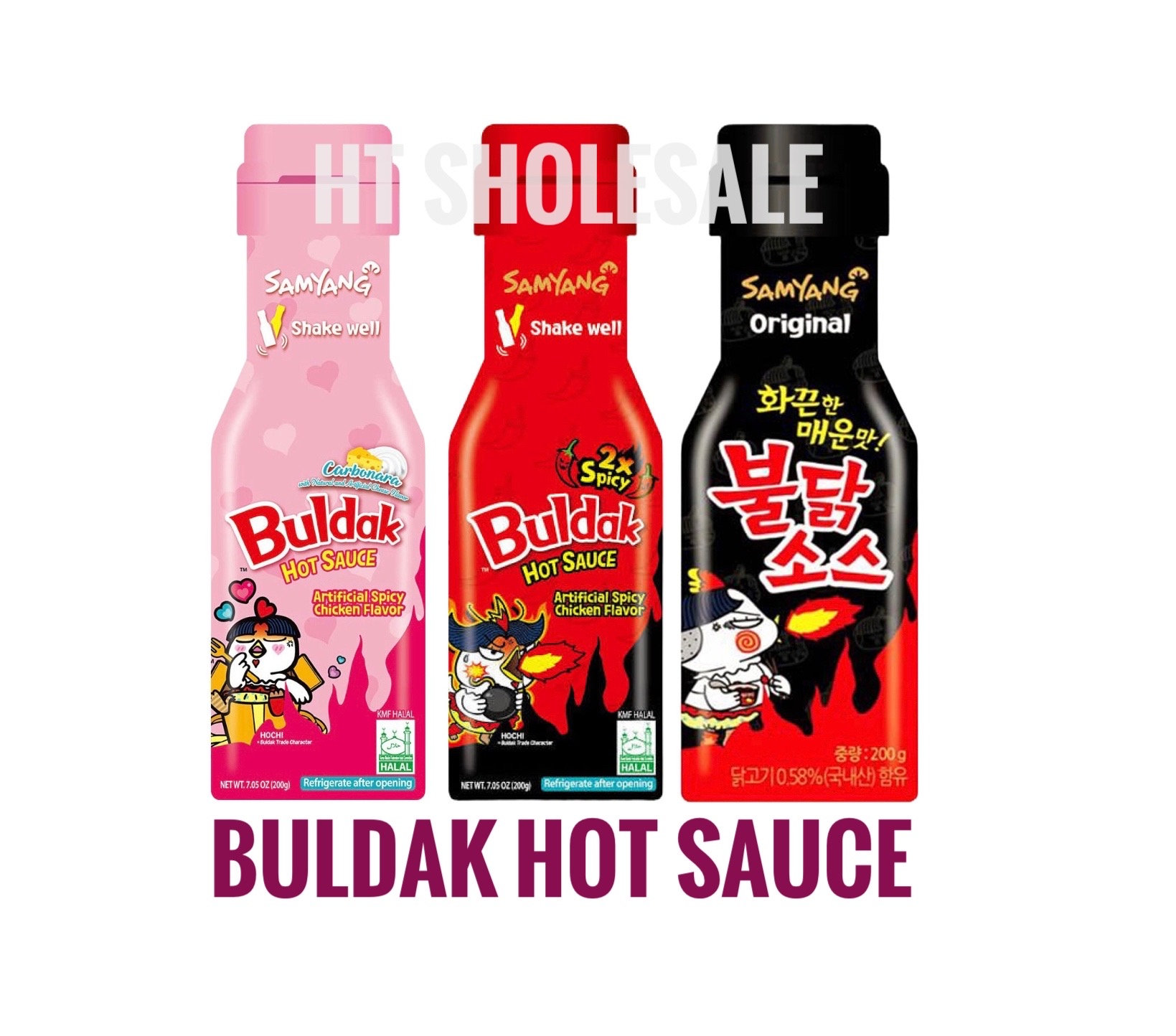 Samyang Buldak Korean Flavor Sauce 7oz Buldak Ramen Hot Sauce Asian ...