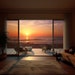 Sunset Paradise Living Room| Zoom Backgrounds |9 Count| Scenic View ...