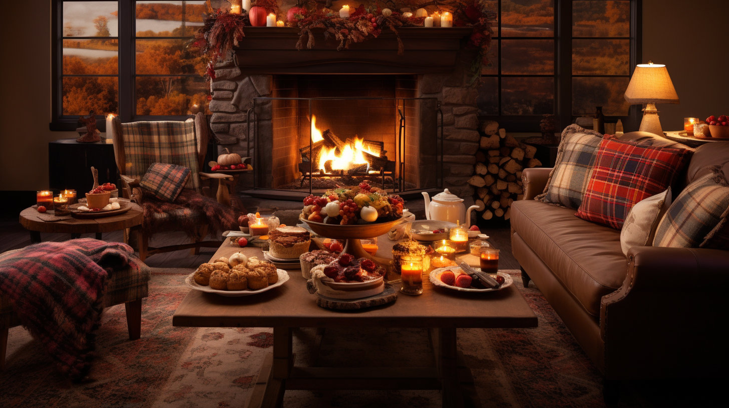 Thanksgiving Fall Virtual Backgrounds 31 Pack Zoom Skype Webex Google ...