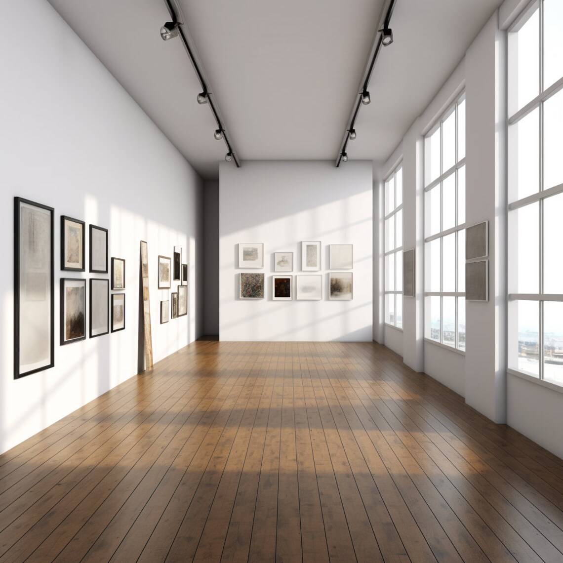 Minimalist Empty Room| Virtual Background| Zoom, Google Meet, Skype ...