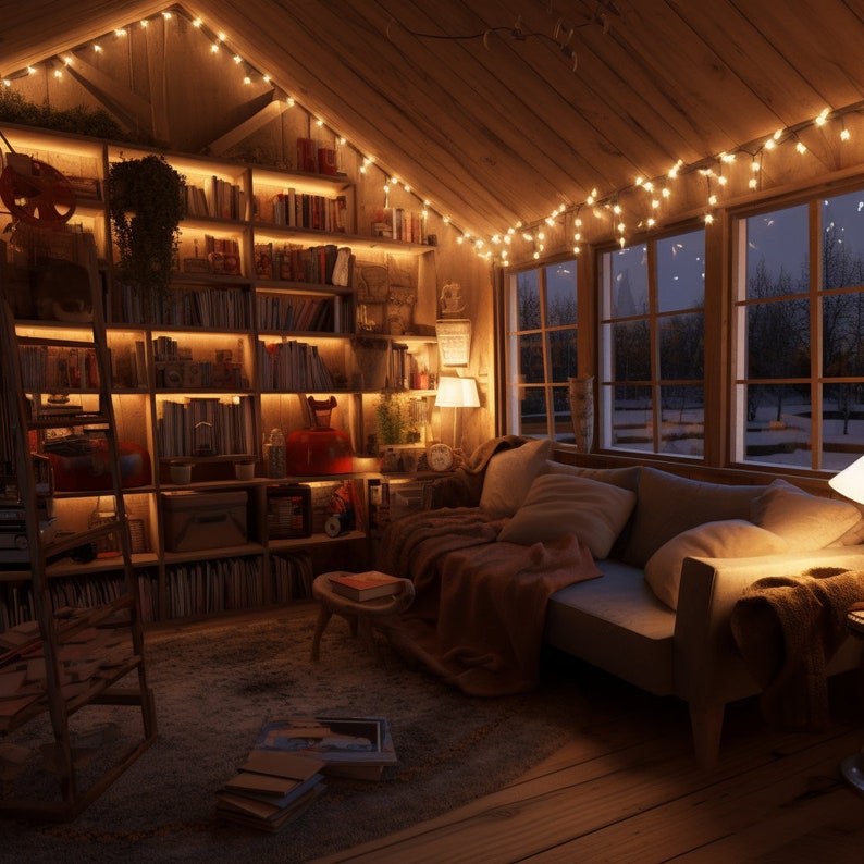 Fall Cabin Vibes| Virtual Background| 8 Pack| Zoom, Skype, Google Meet ...