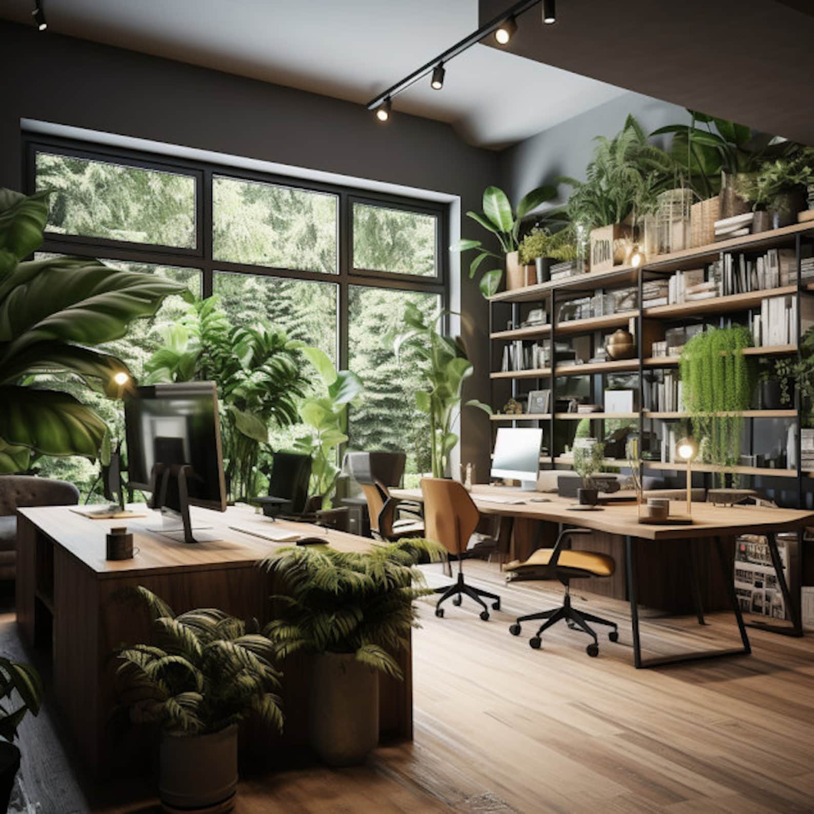 Serene Greenery| Virtual Backgrounds| 5 Pack| Zoom, Google Meet, Skype ...