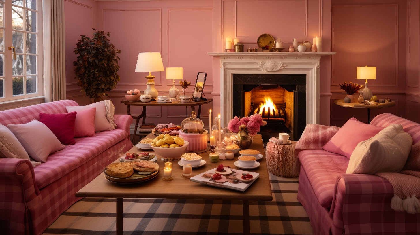 Autumn Pink Virtual Backgrounds Zoom Skype Webex Google Meet 15 Pack - Etsy