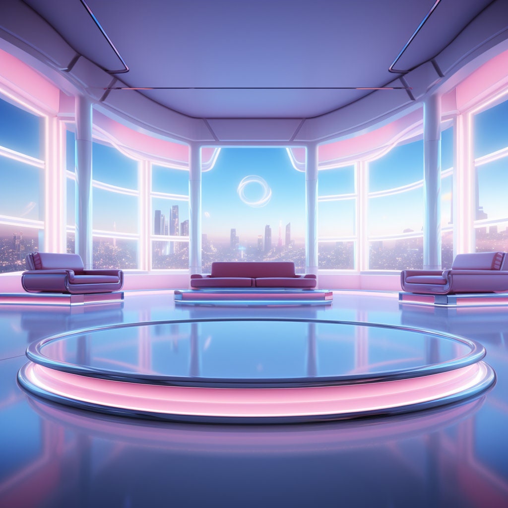 Futuristic Feels| 15 Pack|virtual Backgrounds| Zoom, Google Meet, Skype ...