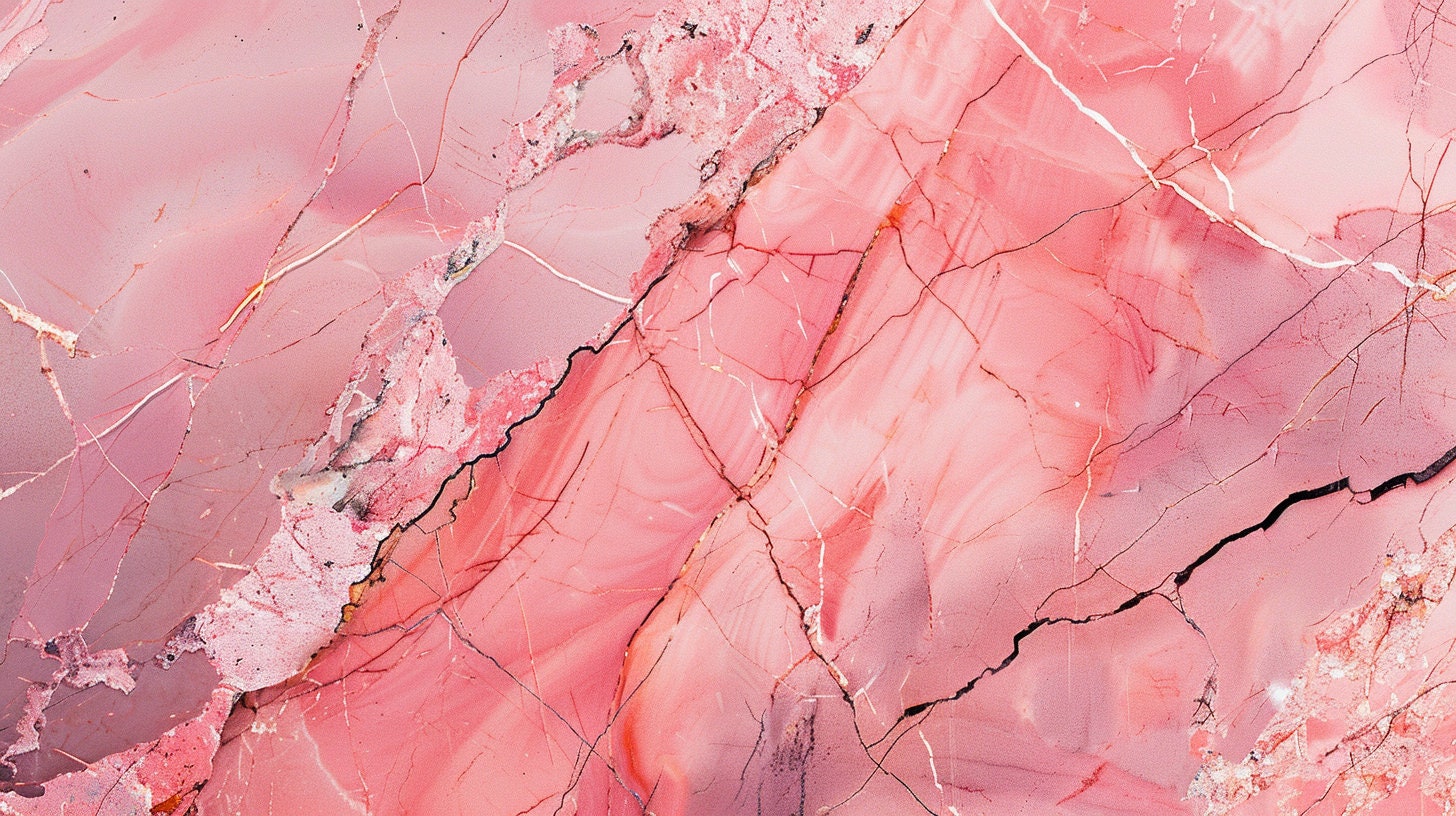 Pink Marble Virtual Backgrounds 12 Pack Zoom Skype Webex Teams Google ...