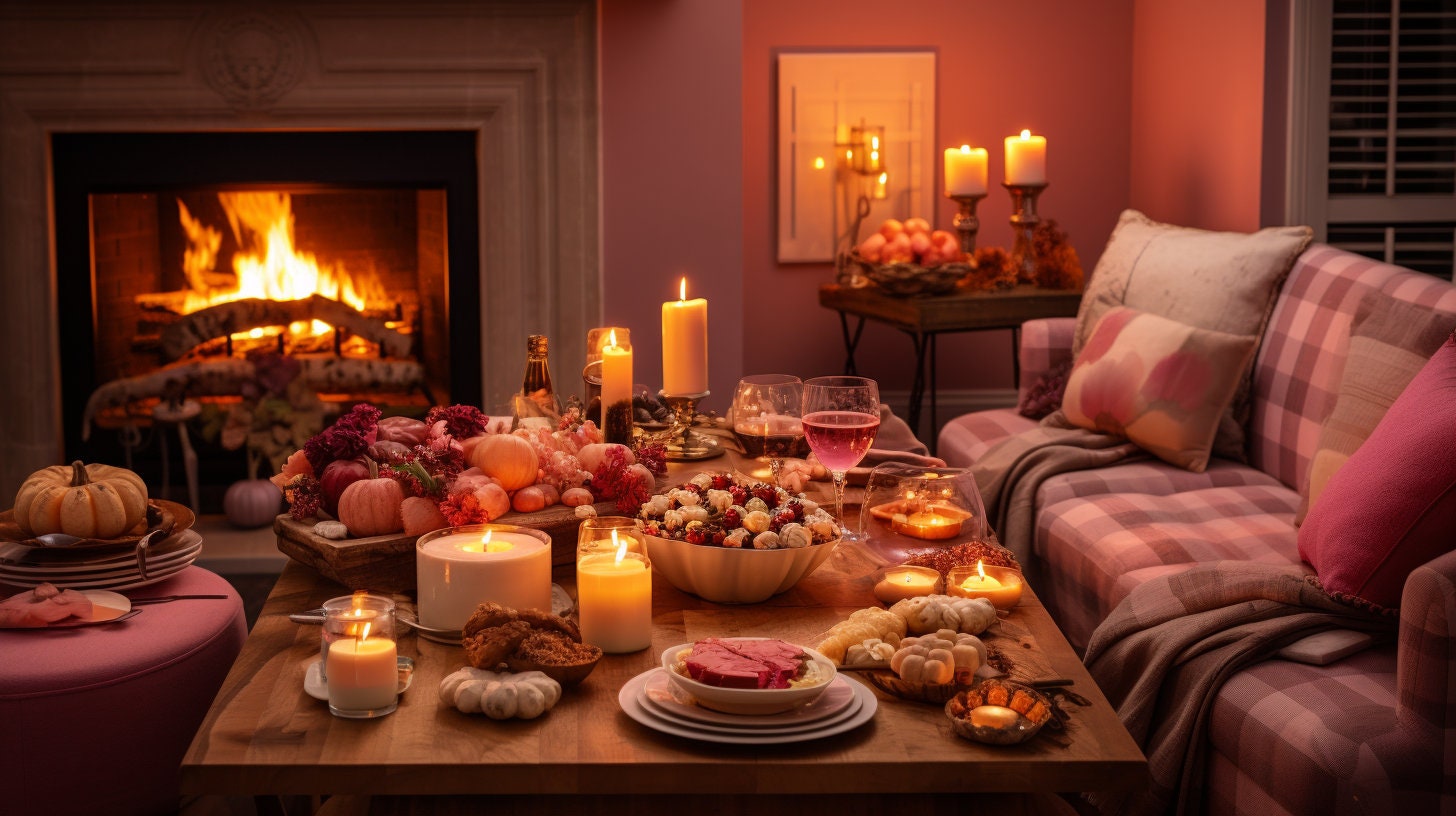 Autumn Pink Virtual Backgrounds Zoom Skype Webex Google Meet 15 Pack - Etsy