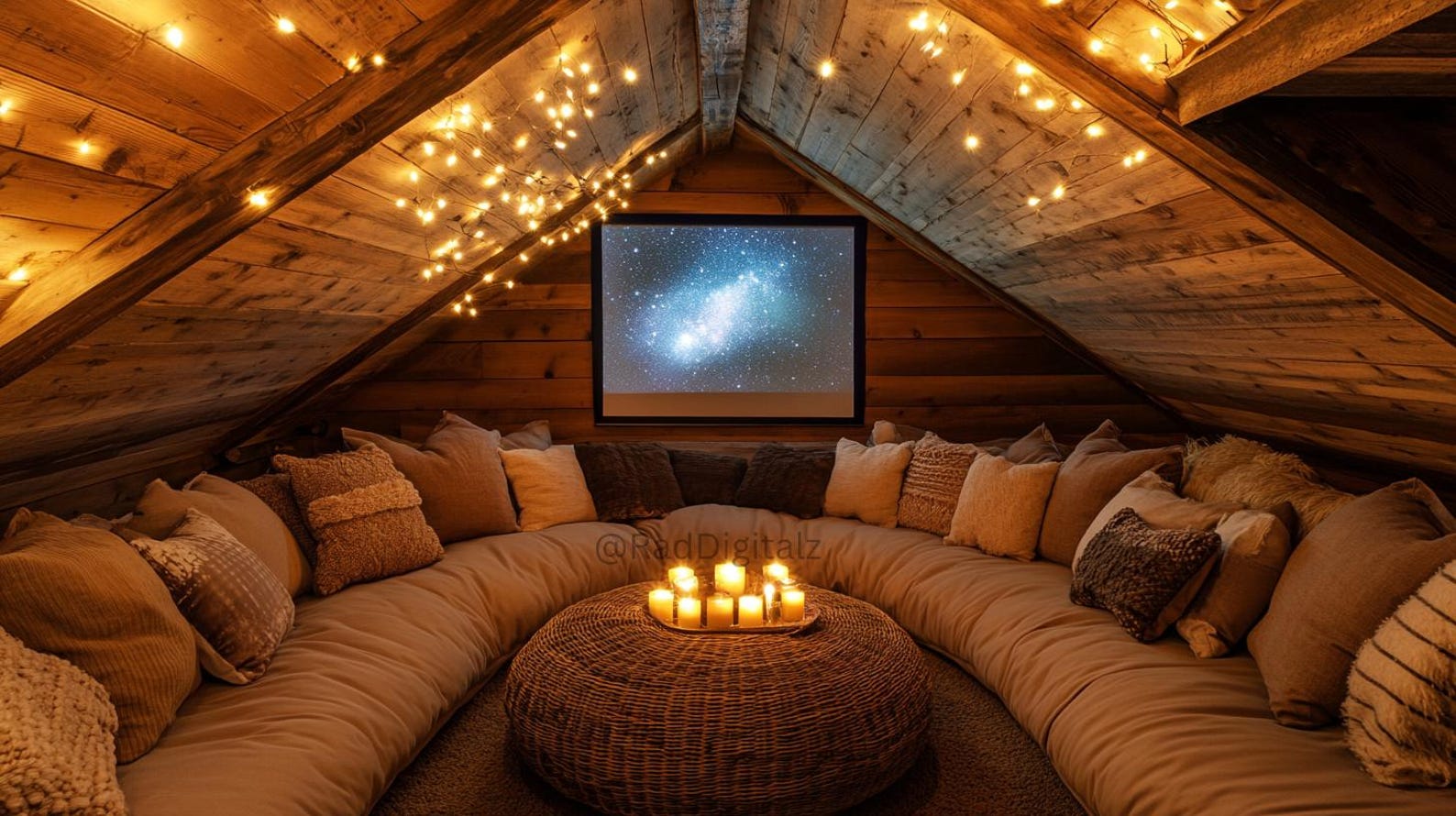 Cozy Theater Virtual Backgrounds 6 Pack for Zoom Skype Webex Google ...