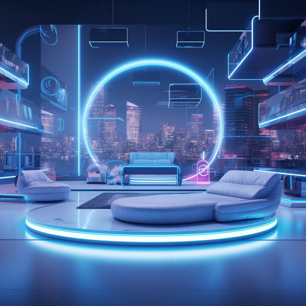 Futuristic Feels| 15 Pack|virtual Backgrounds| Zoom, Google Meet, Skype ...