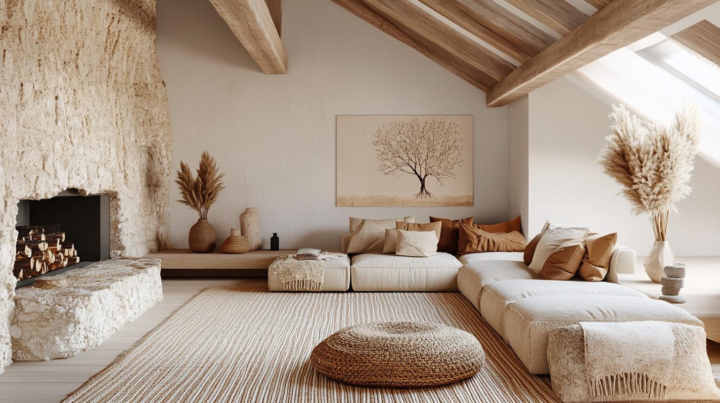 Warm Rustic Living Room 11 Pack of Virtual Backgrounds Zoom Skype Webex ...