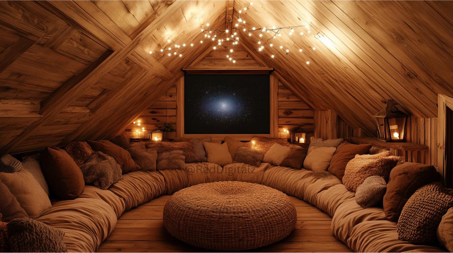 Cozy Theater Virtual Backgrounds 6 Pack for Zoom Skype Webex Google ...