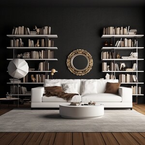 Modern Living Room| Virtual Backgrounds| 5 Pack| Google Meet, Zoom ...
