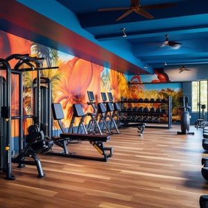 Gym Zoom Virtual Background 9 Pack - Etsy