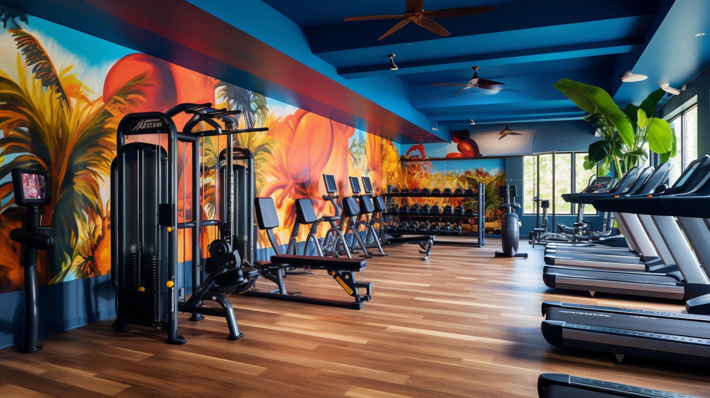 Gym Zoom Virtual Background 9 Pack - Etsy