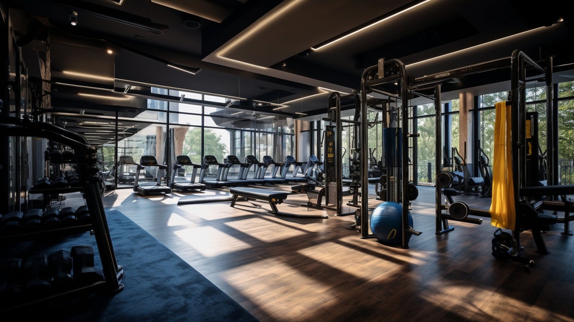 Gym Zoom Virtual Background 9 Pack - Etsy