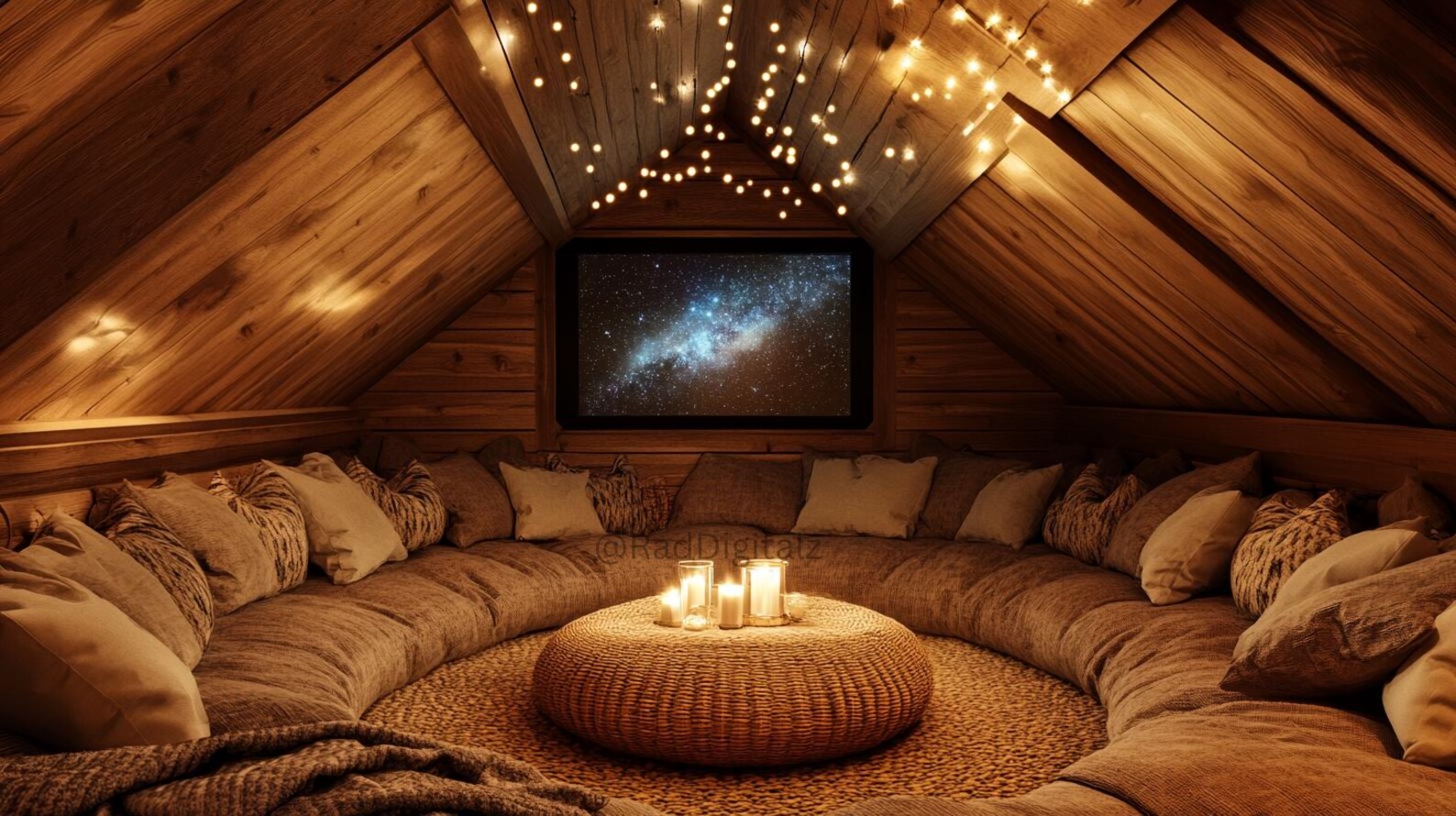 Cozy Theater Virtual Backgrounds 6 Pack for Zoom Skype Webex Google ...