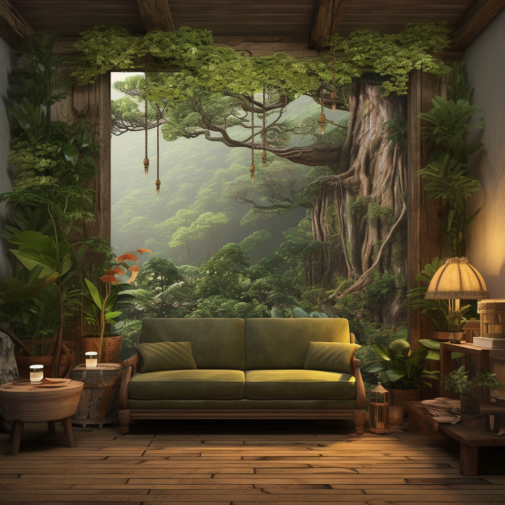 Nature Backgrounds 12 Pack Modern Virtual Backgrounds Zoom Google Meet ...