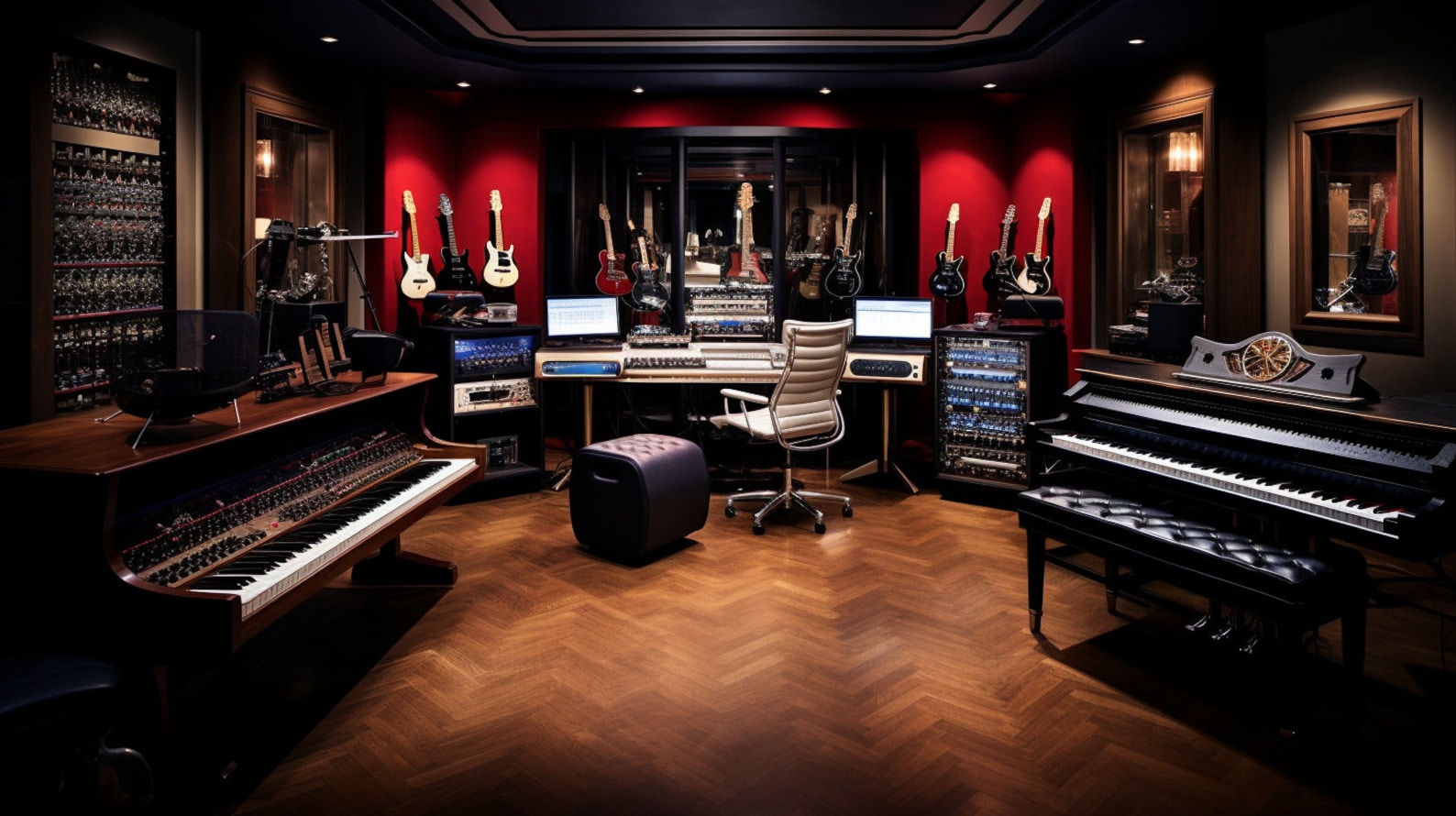 Music Studio Virtual Backgrounds 12 Pack Zoom Skype Webex Google Meet ...