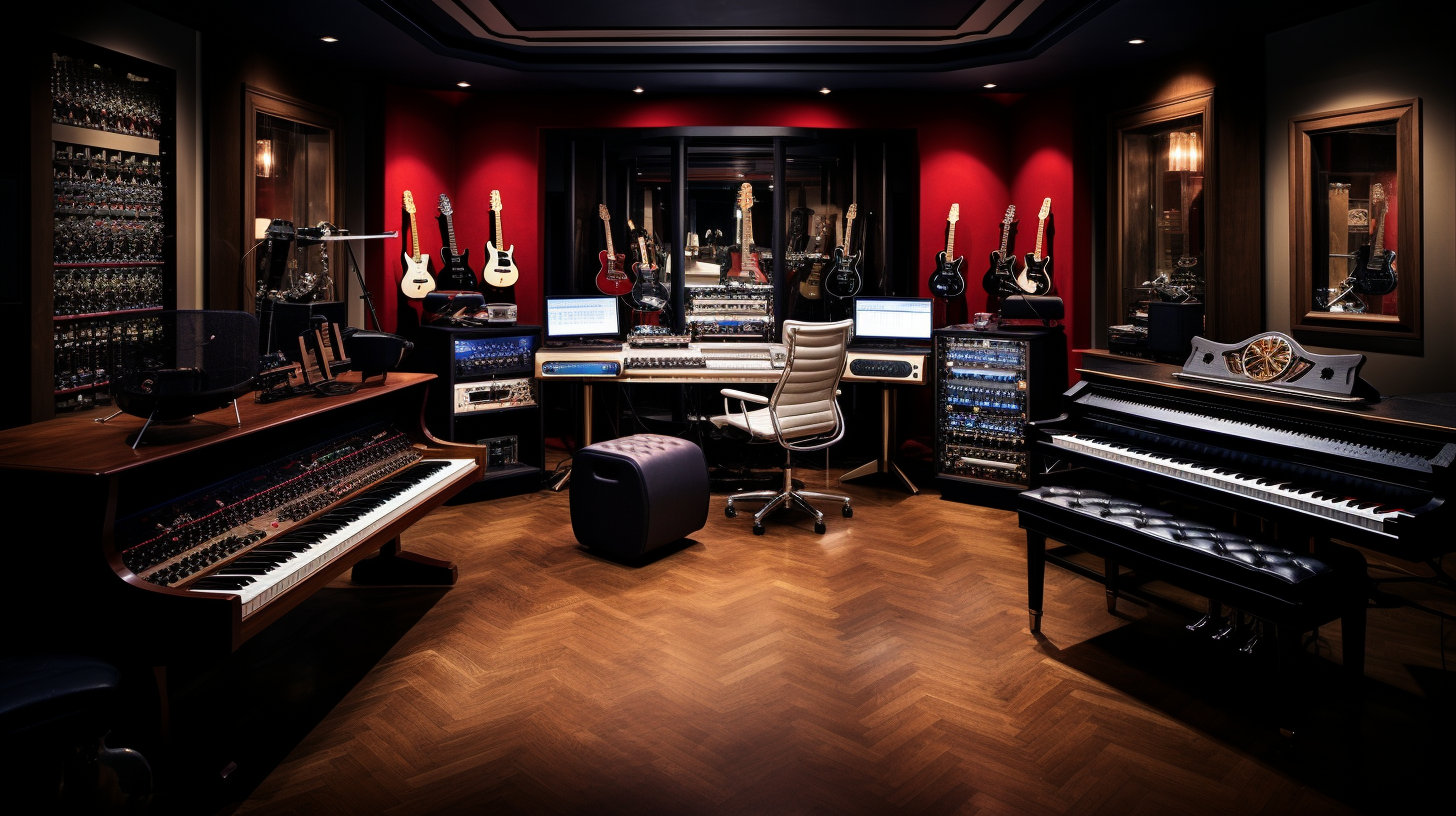 Music Studio Virtual Backgrounds 12 Pack Zoom Skype Webex Google Meet ...