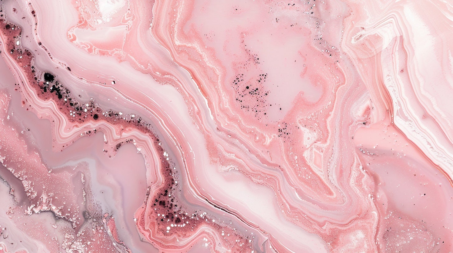 Pink Marble Virtual Backgrounds 12 Pack Zoom Skype Webex Teams Google ...