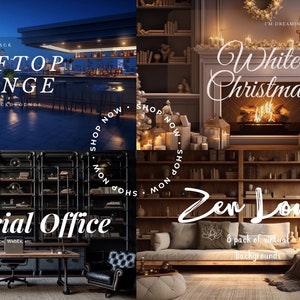 Star Wars Virtual Office Backgrounds Spaceship Bookshelves Lounge Chair ...