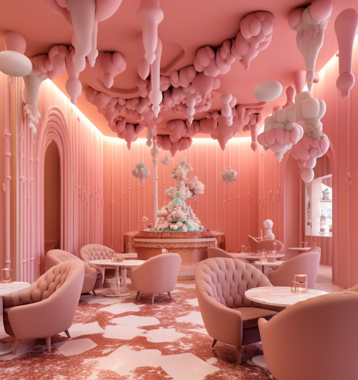 Pink & Chic Virtual Backgrounds 13 Packzoom, Google Meet, Skype, Webex ...