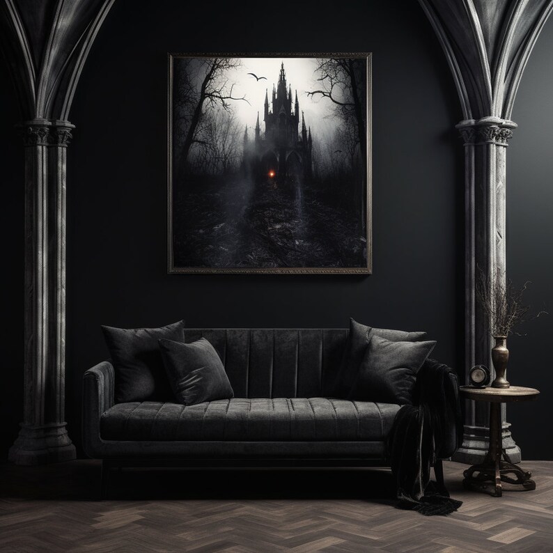 Gothic Room| Virtual Backgrounds| 5 Pack| Zoom, Google Meet, Skype ...