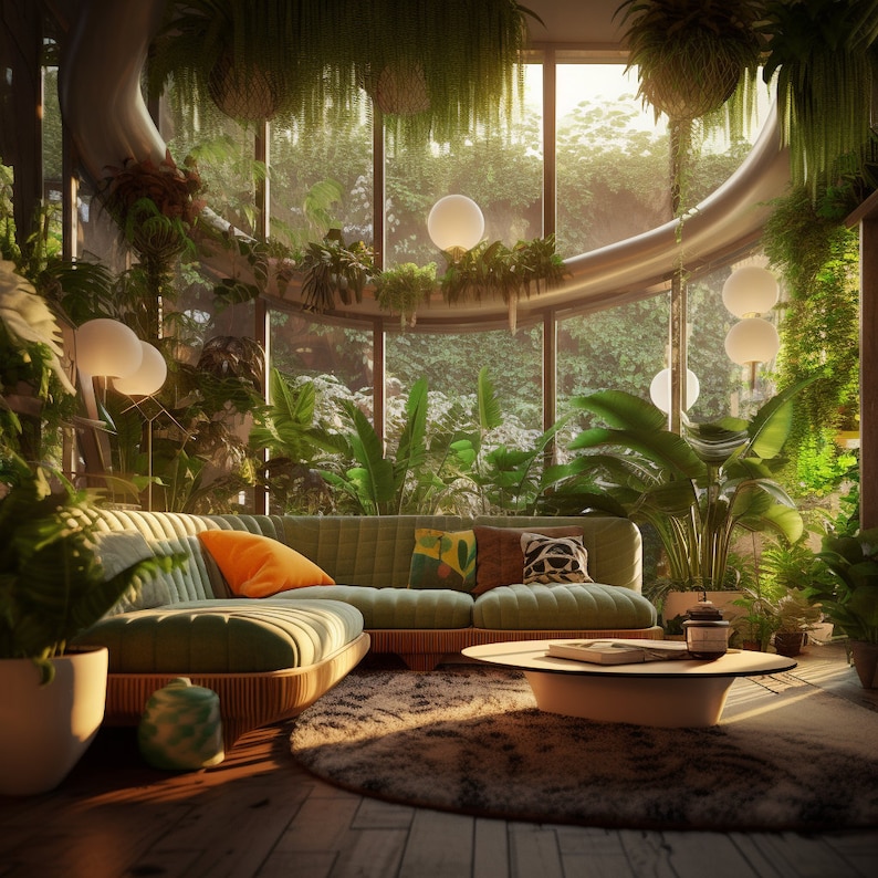 Nature Backgrounds 12 Pack Modern Virtual Backgrounds Zoom Google Meet ...