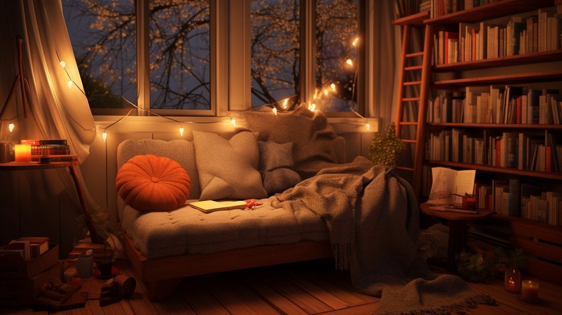 Thanksgiving Fall Virtual Backgrounds 31 Pack Zoom Skype Webex Google ...