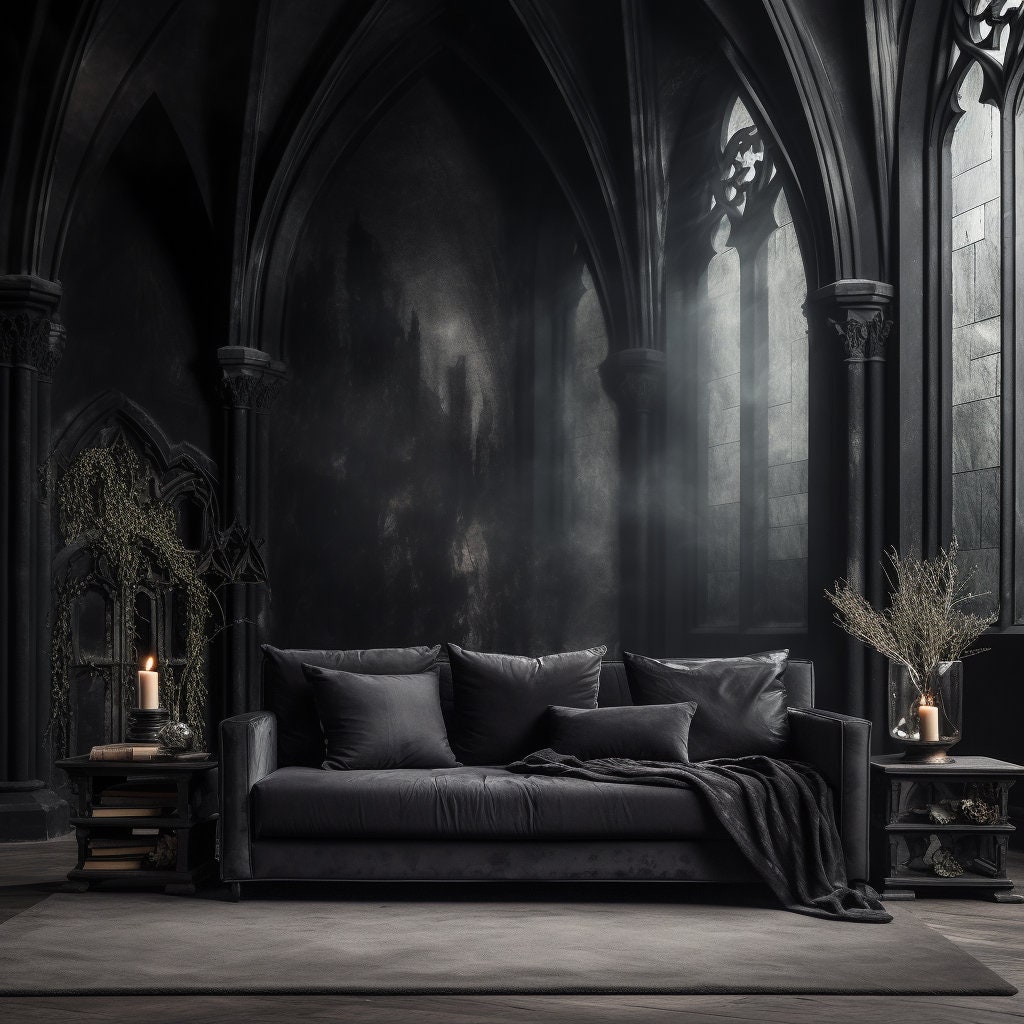 Gothic Room| Virtual Backgrounds| 5 Pack| Zoom, Google Meet, Skype ...
