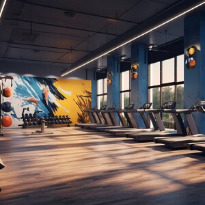 Gym Zoom Virtual Background 9 Pack - Etsy