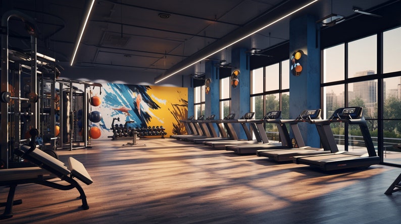 Gym Zoom Virtual Background 9 Pack - Etsy