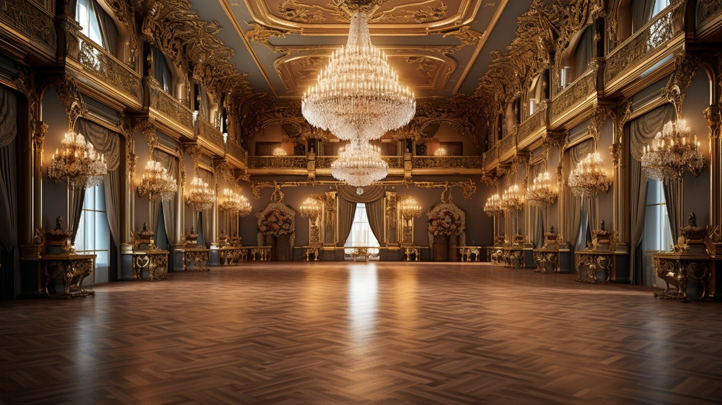 Royal Ballroom Virtual Backgrounds 3 Pack Zoom Webex Google Meet Skype ...