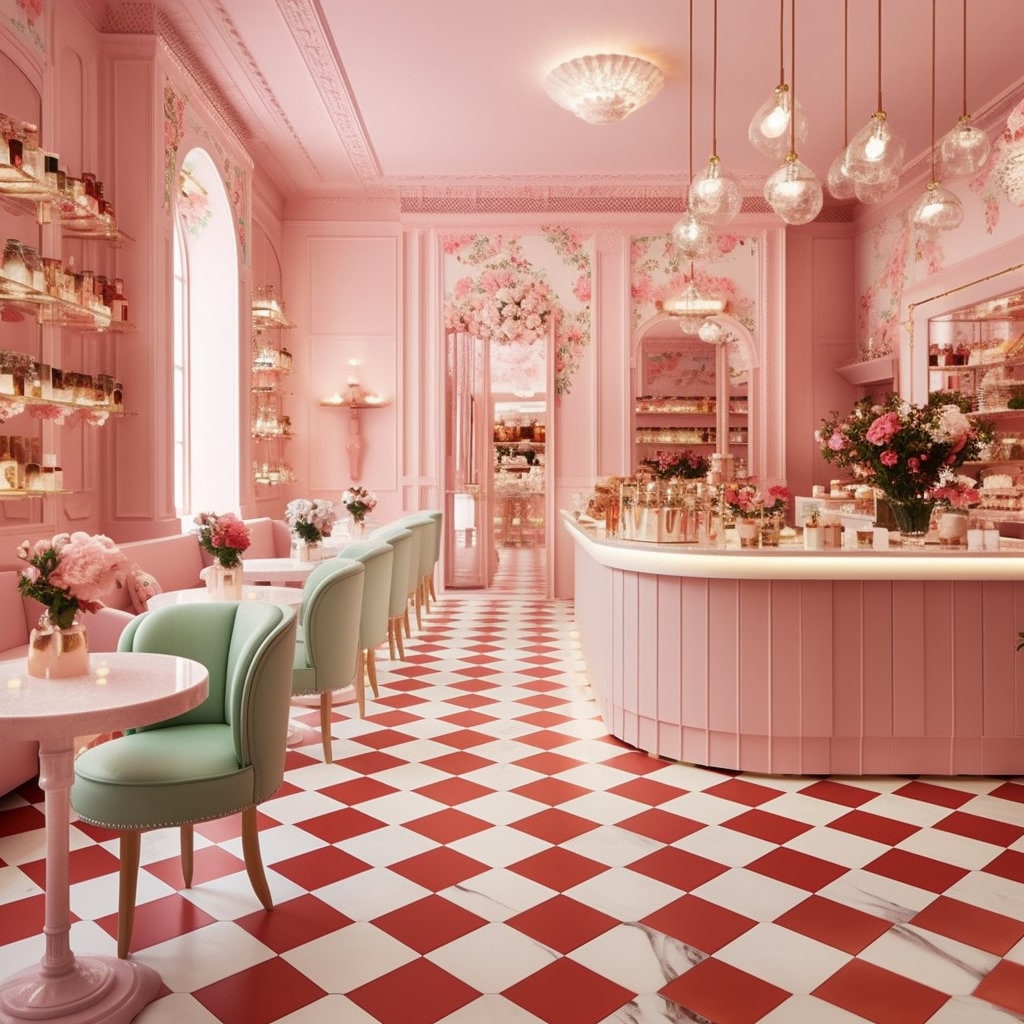 Pink & Chic| Virtual Backgrounds| 13 Pack|zoom, Google Meet, Skype ...