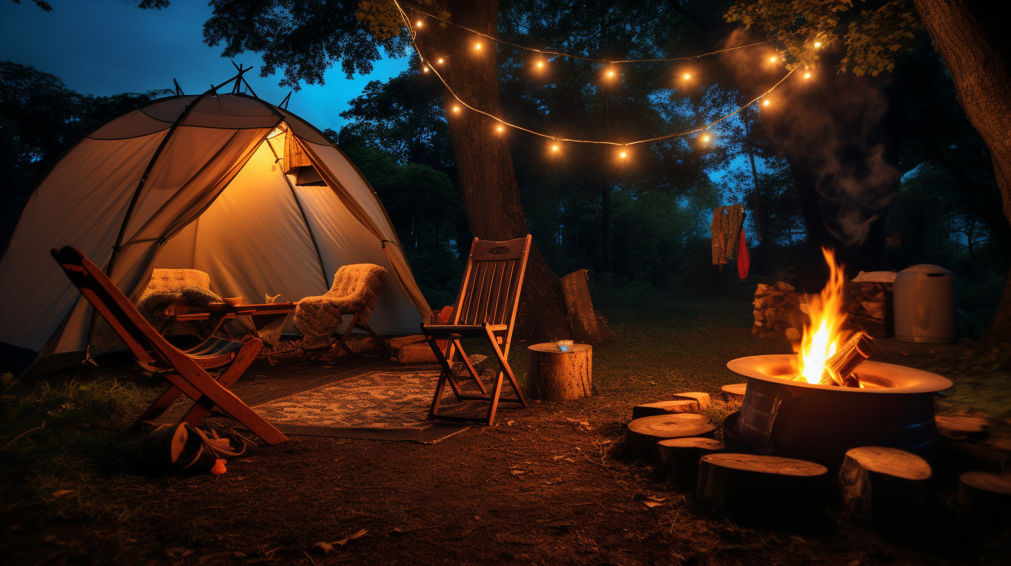 Camping Backyard Virtual Backgrounds 6 Pack Zoom, Skype, Webex, Google ...