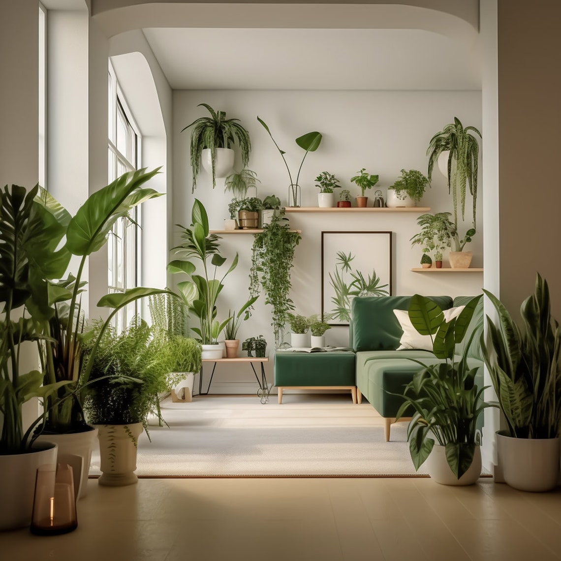 Nature Backgrounds 12 Pack Modern Virtual Backgrounds Zoom Google Meet ...