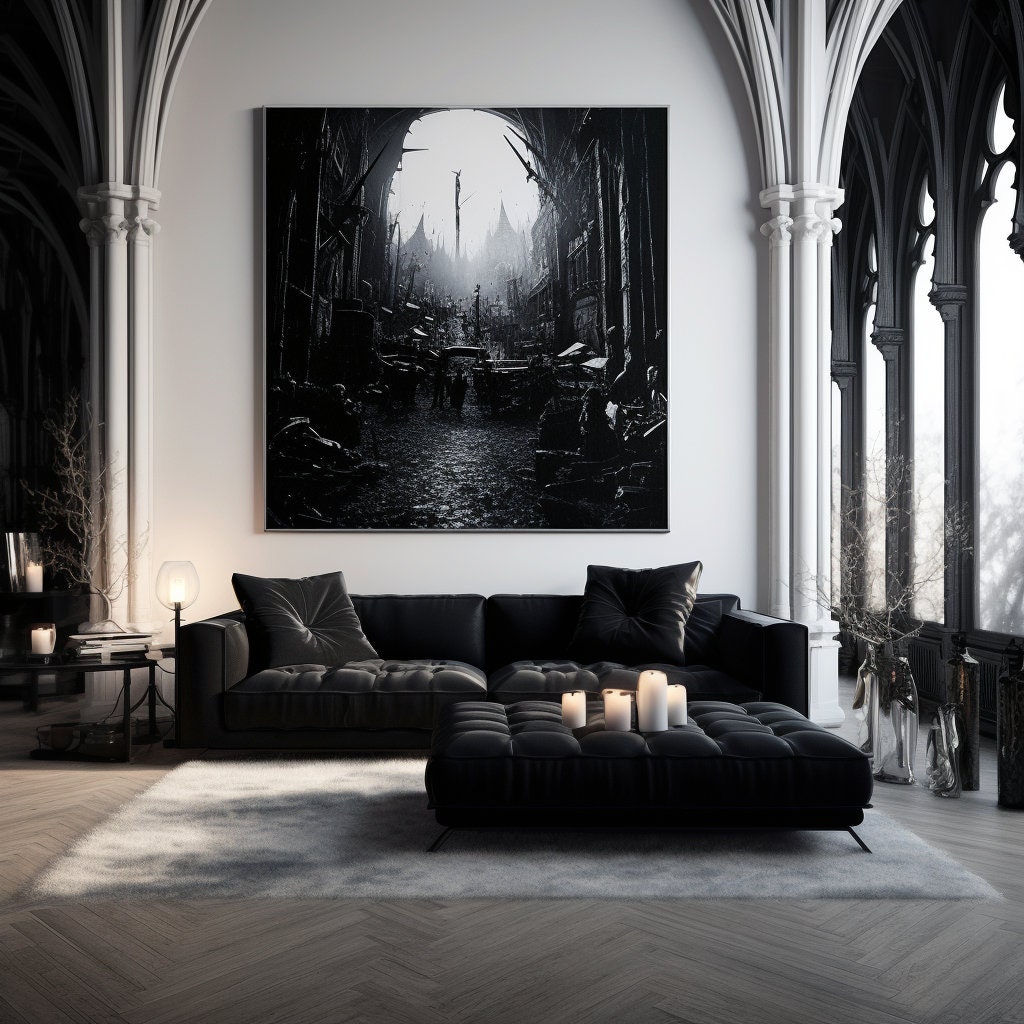 Gothic Room| Virtual Backgrounds| 5 Pack| Zoom, Google Meet, Skype ...