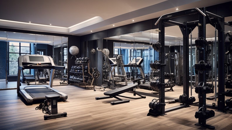 Gym Zoom Virtual Background 9 Pack - Etsy