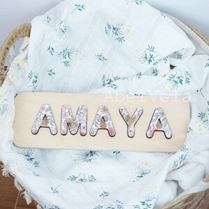 Personalized Baby Busy Board, Nursery Decor, Girls and Boys First ...